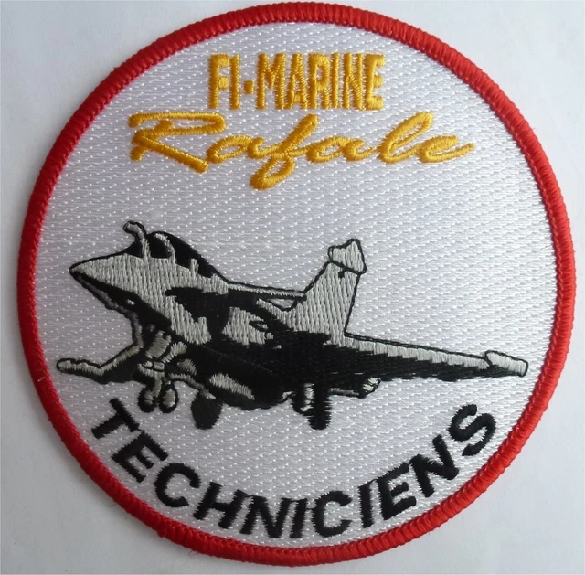 PATCH FLOTTILLE 11F Rafale Techniciens (10cm)-Superbe Marine Aviation ...