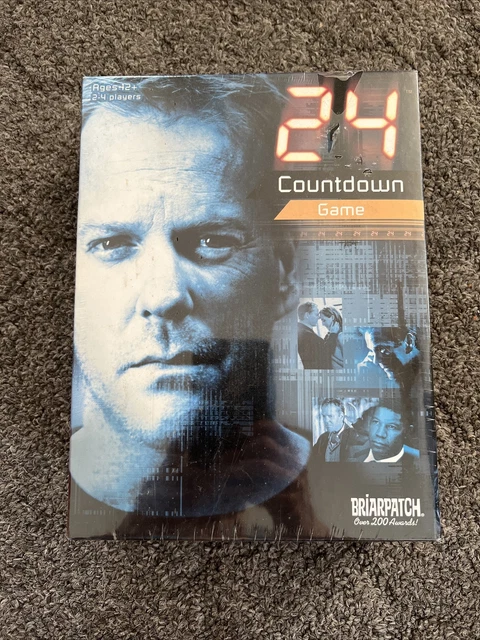 24 COUNTDOWN GAME Jack Bauer Briarpatch Ages 12+ 2-4 players NEW IN BOX ...