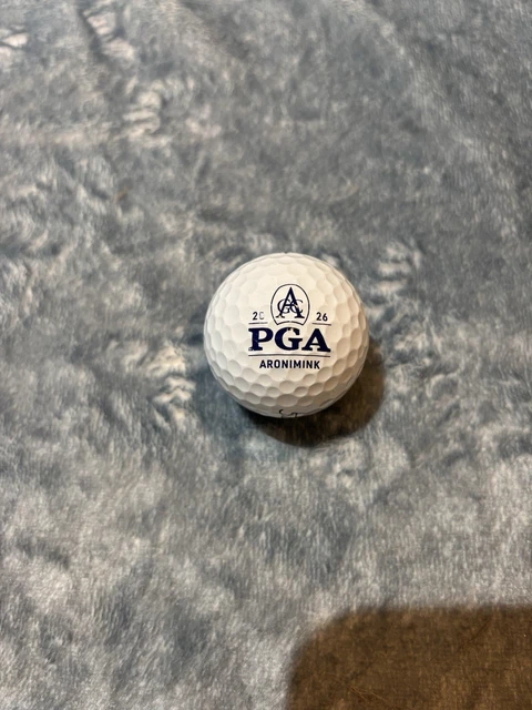 2026 PGA CHAMPIONSHIP Aronimink Logo Golf Ball £8.89 - PicClick UK
