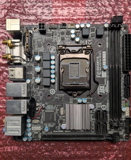 GIGABYTE Z97N-GAMING 5 Wi-Fi Intel LGA1150 Mini-ITX Motherboard Z97 £31 ...