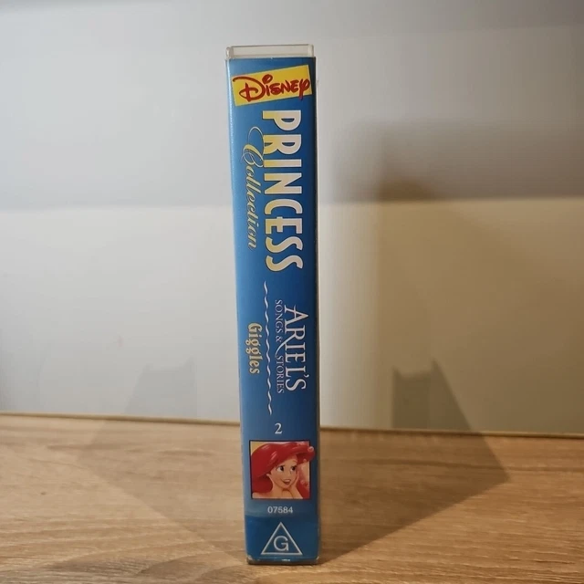 DISNEY PRINCESS COLLECTION Ariel's Songs & Stories Giggles Vhs Video ...