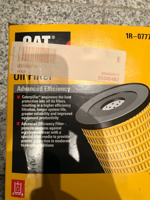 NEUF CATERPILLAR CAT R1-0777 Or 1R0777HYDRAULIC & Transmission Filtre ...