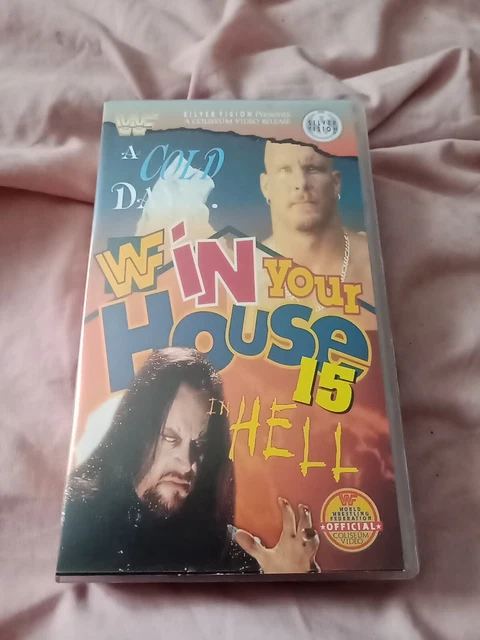 WWF IN YOUR House 15 VHS Video Cassette Tape Wrestling Vintage £0.99 ...