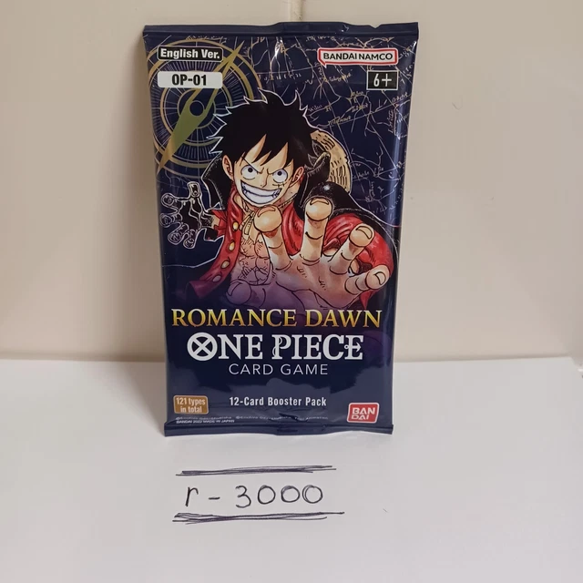 [ENG] BANDAI ONE Piece Card Game - Romance Dawn OP-01 TCG Booster Pack 12 Cards £9.97 - PicClick UK