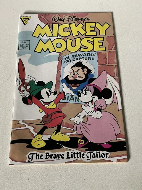 WALT DISNEY’S MICKEY Mouse Gladstone Comics, The Brave Little Tailor ...