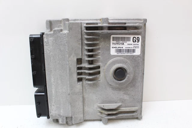 2012 TOYOTA COROLLA 89661-0ZA40 Computer Brain Engine Control ECU ECM ...