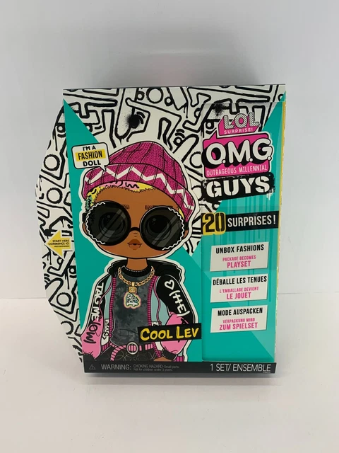 Lol Surprise Omg Guys Fashion Doll Cool Lev With 20 Surprises Eur 2203 Picclick Fr