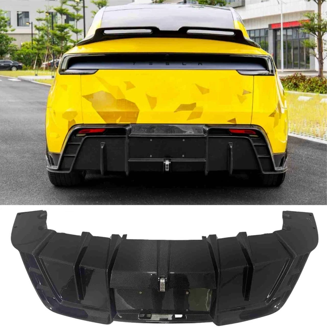 FOR 2025-2026 TESLA Model Y Juniper Dry Carbon Fiber Rear Bumper ...