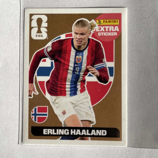 PANINI WORLD CUP 2026 Extra Sticker Erling Haaland £4.66 - PicClick UK