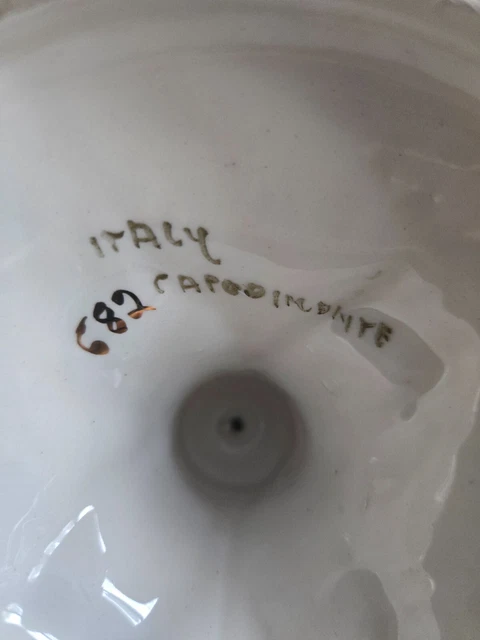 PICHET AIGUIER DRAGON tête de diable capodimonte numéroté 682 EUR 250,00 - PicClick FR