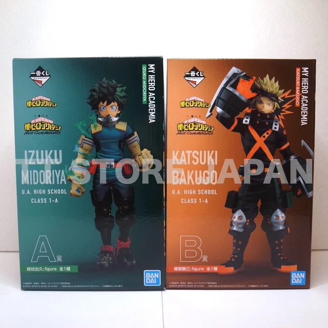 MY HERO ACADEMIA Figure Izuku Midoriya Katsuki Bakugo Set Ichiban Kuji ...