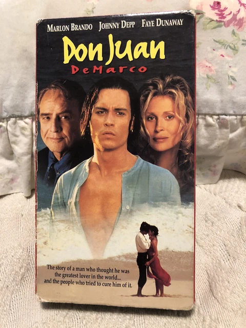 DON JUAN DE Marco (VHS, 1995) Johnny Depp, Marlon Brando EUR 6,66 ...