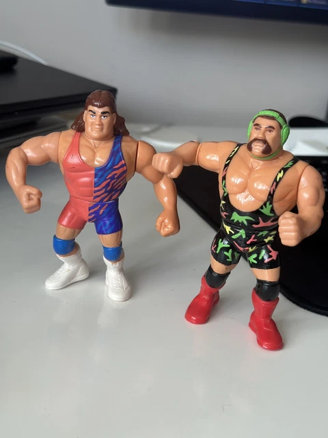 WWF HASBRO SCOTT and Rick Steiner series 9 £46.50 - PicClick UK