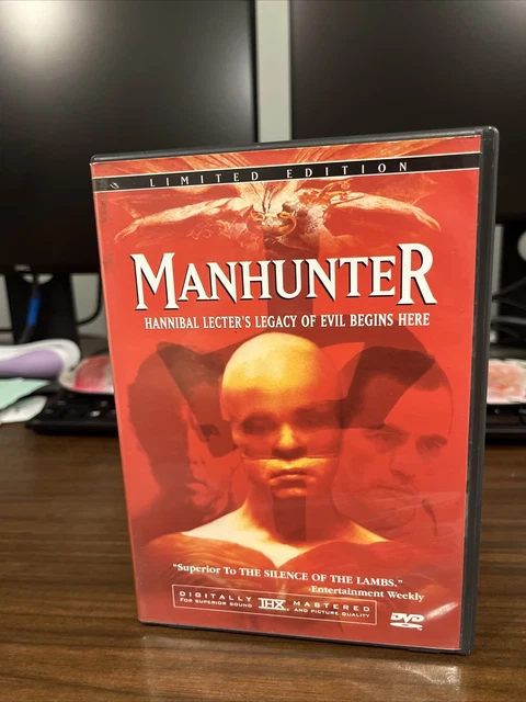 MANHUNTER (DVD, 2001, 2-Disc Set, Limited Edition Directors Cut) Like ...