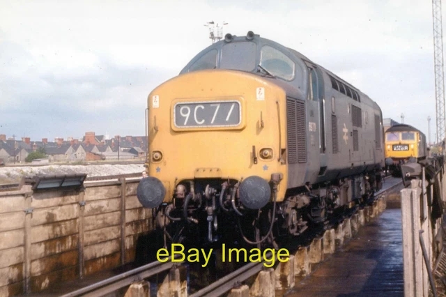 PHOTO RAILWAY 6X4 Class 37 D6979 Stabled at Cardiff Canton c1970 £2.00 ...