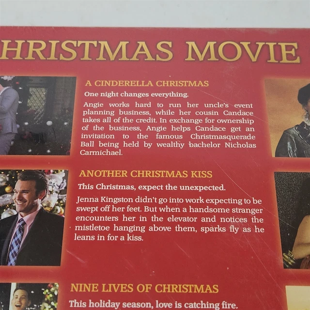 CHRISTMAS MOVIE COLLECTION DVD New Cinderella Christmas Old Fashioned ...