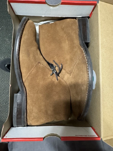 THURSDAY BOOT CO. Scout Men's Suede Chukka Boots Size 10 Brown Ankle ...