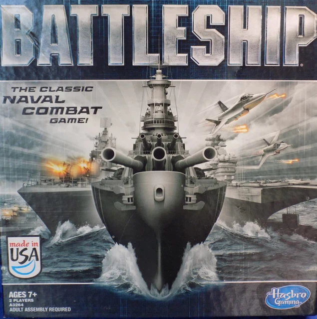 BATTLESHIP THE CLASSIC Naval Combat Strategy Game Complete Hasbro 2012 $16.50 - PicClick CA