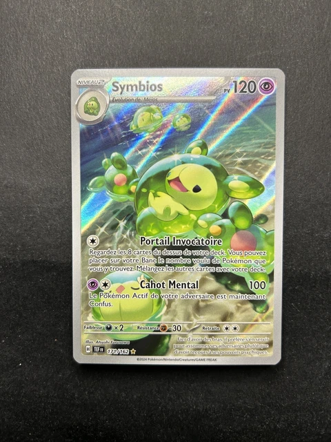 CARTE POKÉMON SYMBIOS AR 171/162 Force temporelle Neuve FR EV5 EUR 11 ...