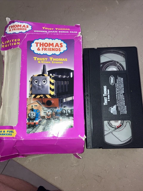 THOMAS TANK ENGINE Friends Trust Thomas & Stories VHS 1992 bande vidéo ...