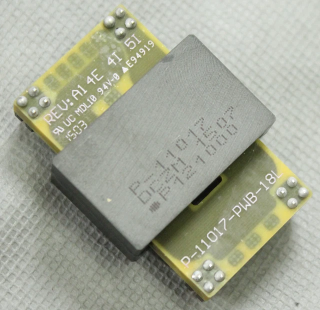 DELTA ELECTRONICS P-111017 Planar Transformer P-11017-PWB-18L 94V-0 EUR 38,90 - PicClick FR