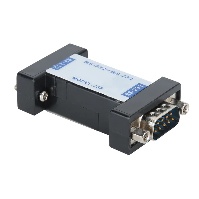 SERIAL OPTO ISOLATOR RS232 a 232 convertitore di interfaccia ...