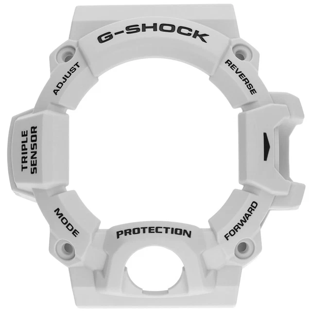 CASIO REPLACEMENT BEZEL G-Shock Rangeman Burton LTD EDTN Off White GW ...