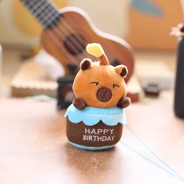 CUTE CAPYBARA PLUSH Keychain With Short Plush Material For Kids And ...