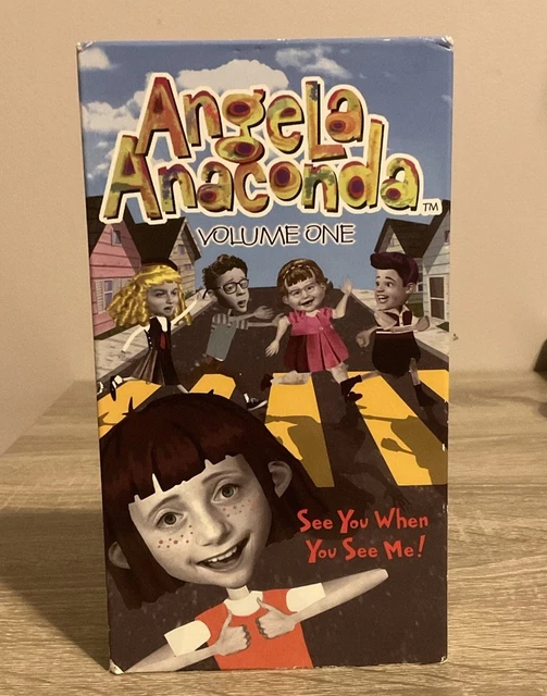 ANGELA ANACONDA VOLUME 1 VHS (VSC, 2002) Y2K Nickelodeon Teletoon ...