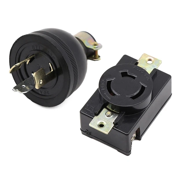 REPLACEMENT PLUG SOCKET for Generators and Welding Equipment AC250V 30A ...