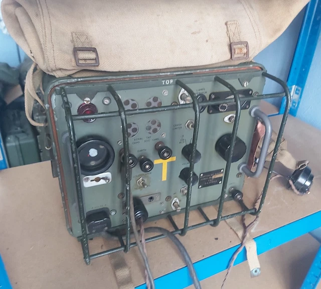 WW2 BRITISH ARMY Military Radio Receiver Reception Set R109T £595.00 ...