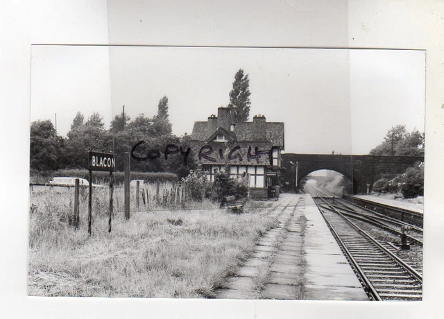 RAIL PHOTO LNER GCR Blacon station cheshire Chester liverpool rd ...