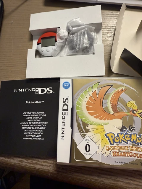 POKÉMON HEART GOLD und Soul Silver Nintendo Ds Mit Poke Walker Guter ...