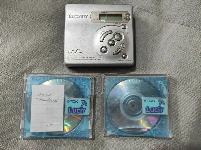 SONY MINIDISC WALKMAN MZ-R501 MDLP Type-R Recorder Mini Disc & Extras £ ...