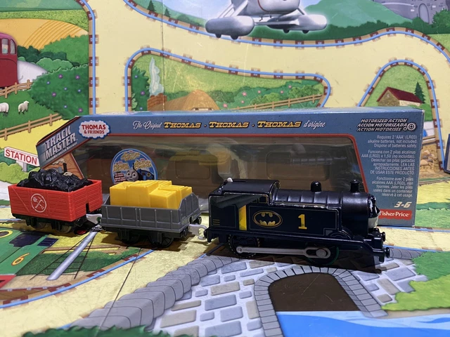 THOMAS THE TANK engine trackmaster trains Batman Thomas Customer Made ...