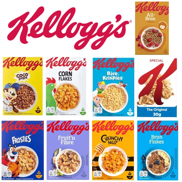 PICK N MIX - Choose Your Kelloggs Portions Mini Packs - Pack of 10 (5 ...