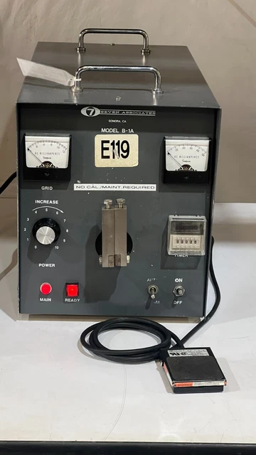 7 SEVEN ASSOCIATES Model B-1A Induction Heater Semi-Rigid Tooling Coax ...