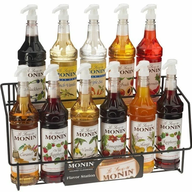 MONIN 1L SYRUPS Multiple Flavours for Coffee etc. As Used By Costa BBE ...