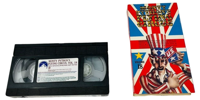 MONTY PYTHON'S FLYING Circus VHS Cassette Tape Volume 18 Sentence ...