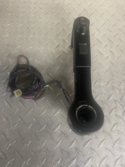 MERCURY CONTROL BOX Handle 3000 TRIM SWITCH 4 WIRE TRAILER OVER-RIDE ...