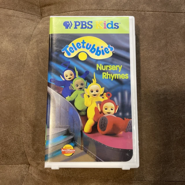 TELETUBBIES PBS KIDS Nursery Rhymes (VHS, 1999) Hard Clamshell Case $9. ...