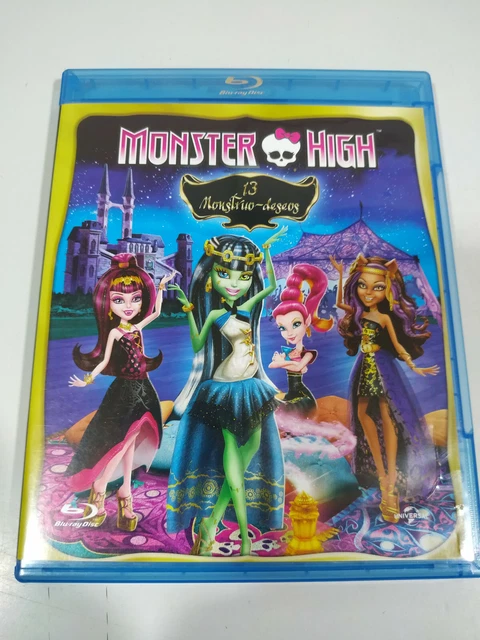 MONSTER HIGH 13 Monster Wishes - English Spanish Blu-ray £18.54 ...