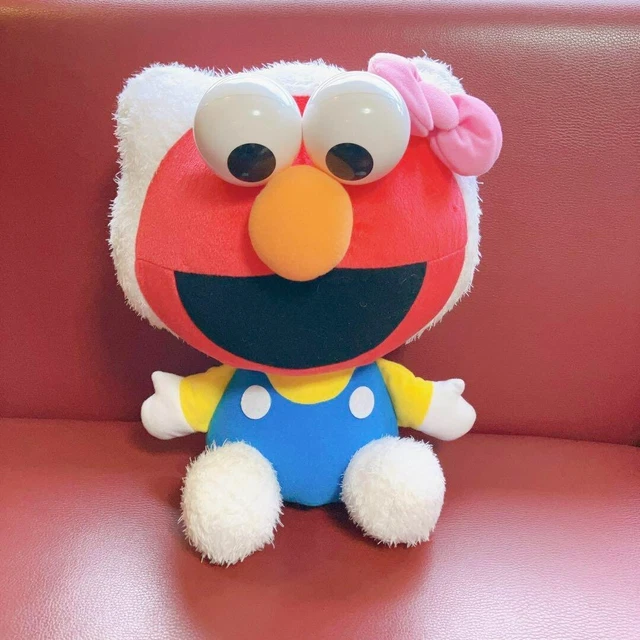 HELLO KITTY SESAME Street Elmo Collaboration Sanrio Japan Plush £66.25 ...