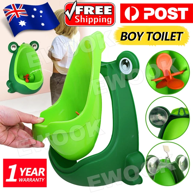 FROG SHAPED KID Baby Potty Toilet Training Urinal Boys Pee Trainer ...