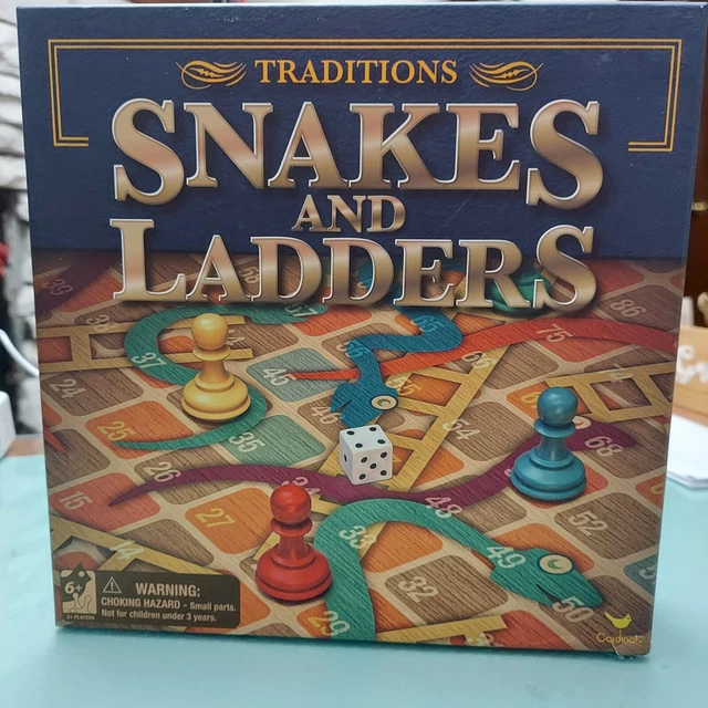 TRADITIONS SNAKES AND Ladders Board Game Fun family classic NEW £8.18 - PicClick UK
