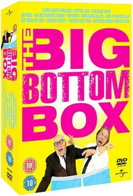 THE BIG BOTTOM BOX DVD 7-Disc Set Adrian Edmondson Rik Mayall UK ...