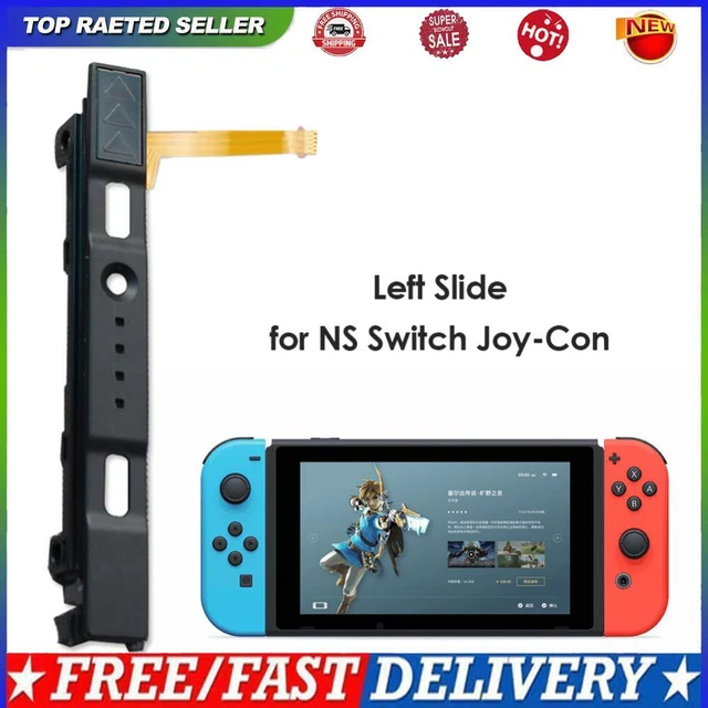 REPLACEMENT SLIDER RAIL with Flex Cable for Nintendo Switch Joy Con ...