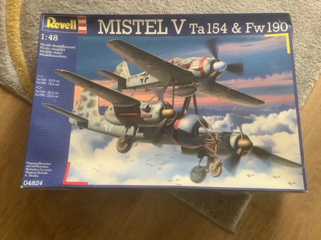 REVELL MISTEL V Ta154& Fw190 1/48 scale £24.99 - PicClick UK