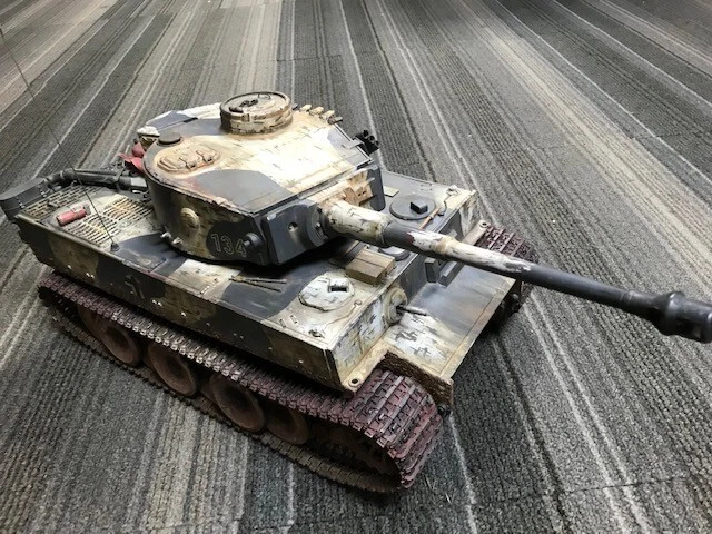 TAMIYA TIGER 1 Radio Control Tank Full Option EUR 275,58 - PicClick DE