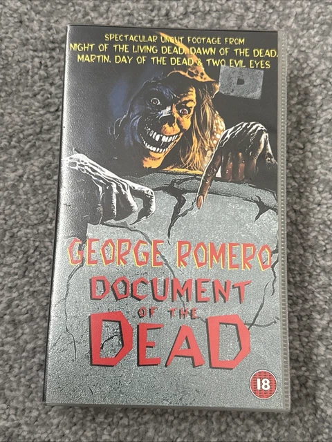 GEORGE ROMERO - Document Of The Dead (VHS, 1995) £4.88 - PicClick UK